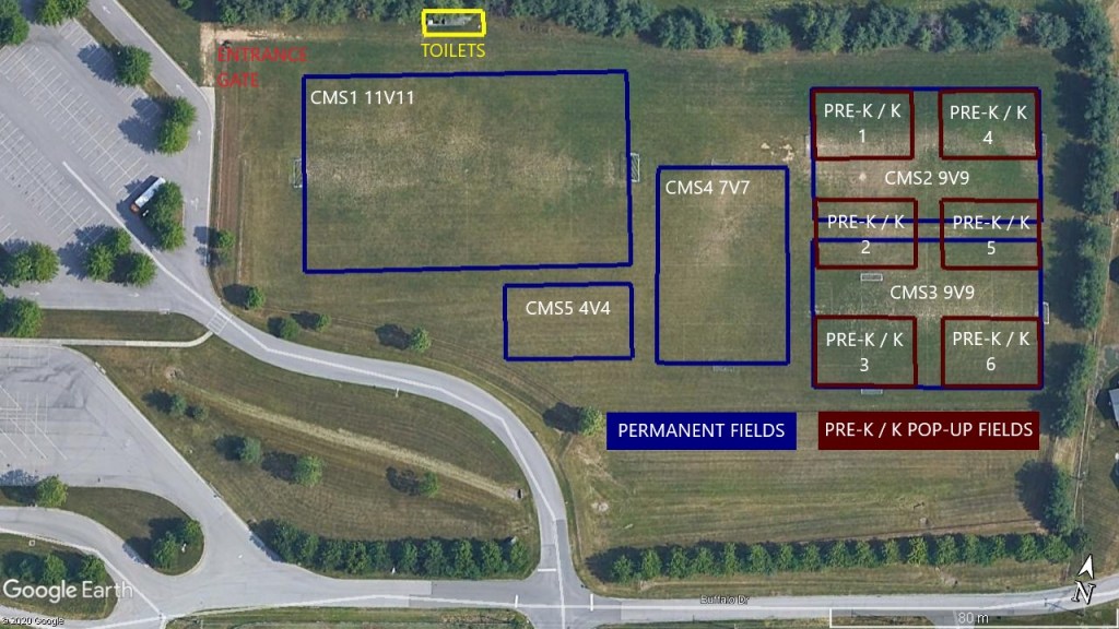 Fields | Christiansburg Soccer Club